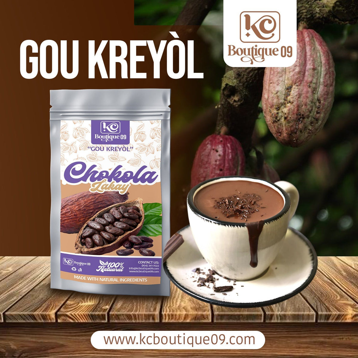 Chocolate Haitian Cocoa – KCboutique09